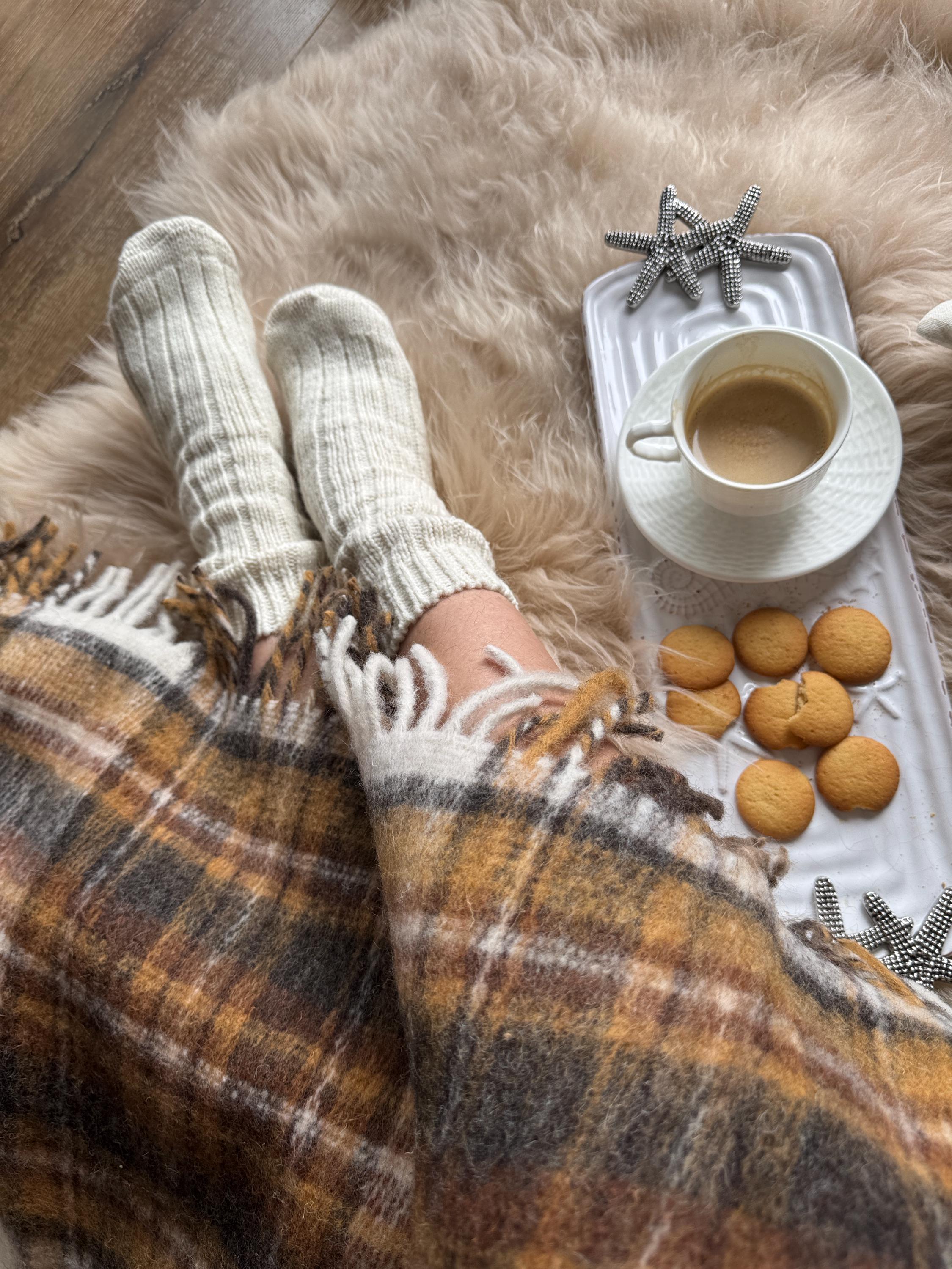 100% Organic Australian Merino Wool Blanket, Winter Blanket, Handmade ...