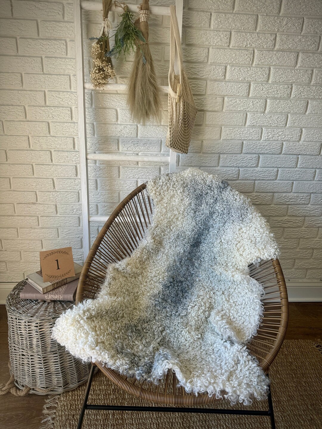 Follkee Gotland Sheepskin Rug | Sheepskin Throws| Area Rug | Natural ...
