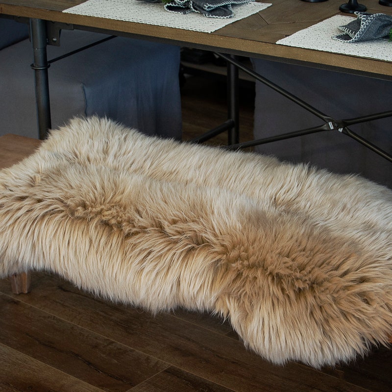 Wool Fur Sheepskin Blanket - Etsy