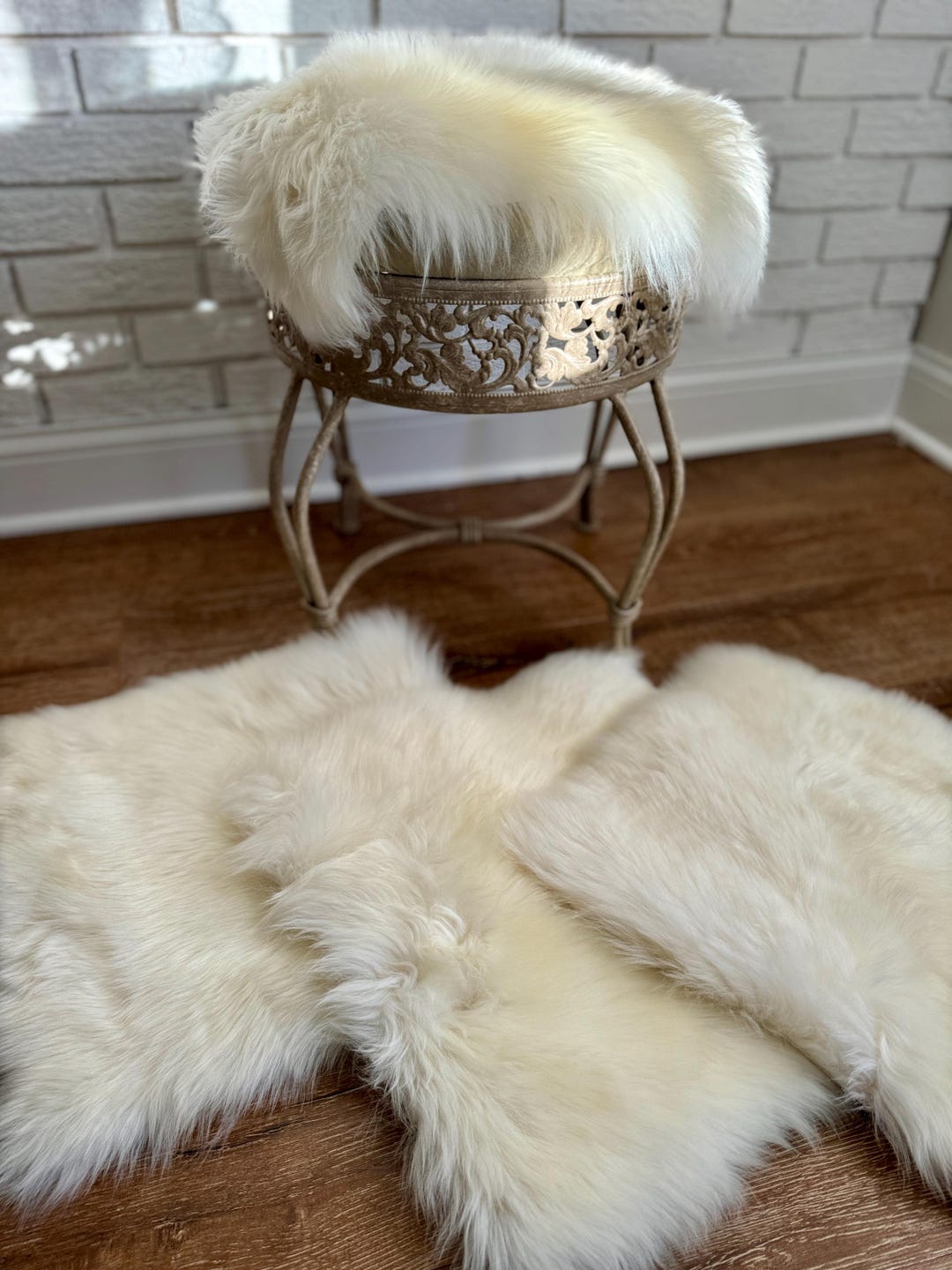 SET OF Four Chair Pad Stool Pad 16inx16in | Scandinavian Decor | Seat ...