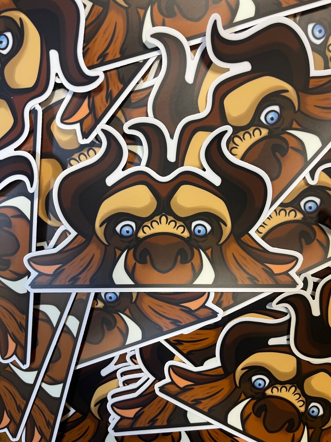 Beast Peeker Stickers - Etsy
