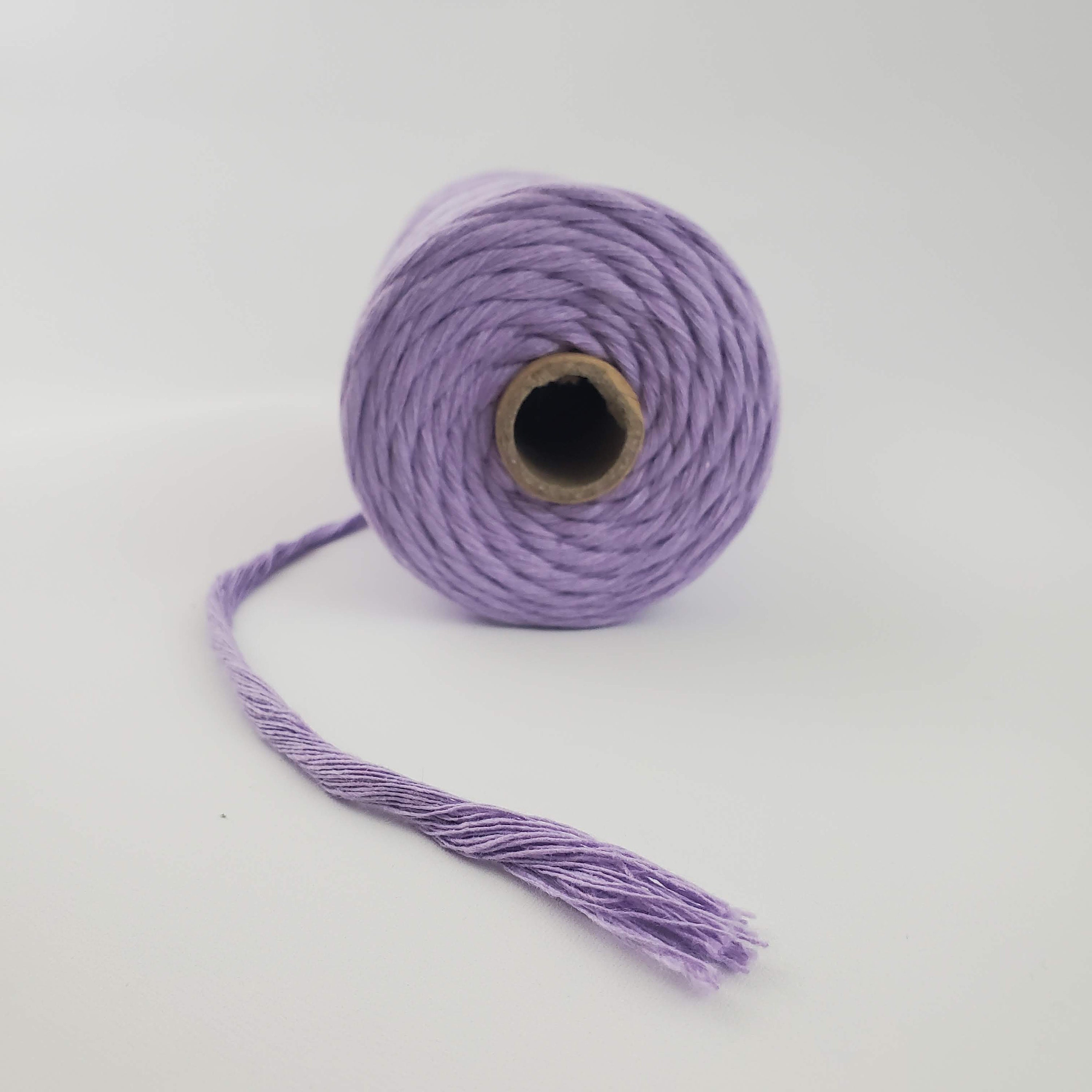 Purple Macrame String 3mm Single Strand 327 feet macrame | Etsy