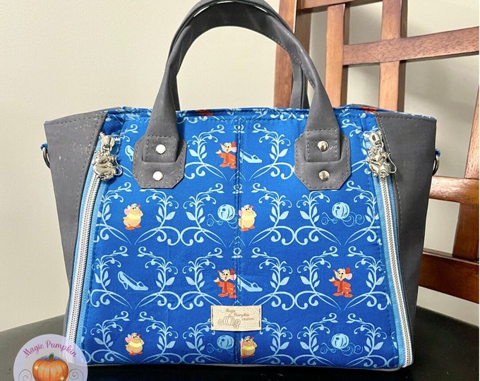Disney Cinderella Gus and Jaq Handbag Made With Portuguese Cork - Etsy