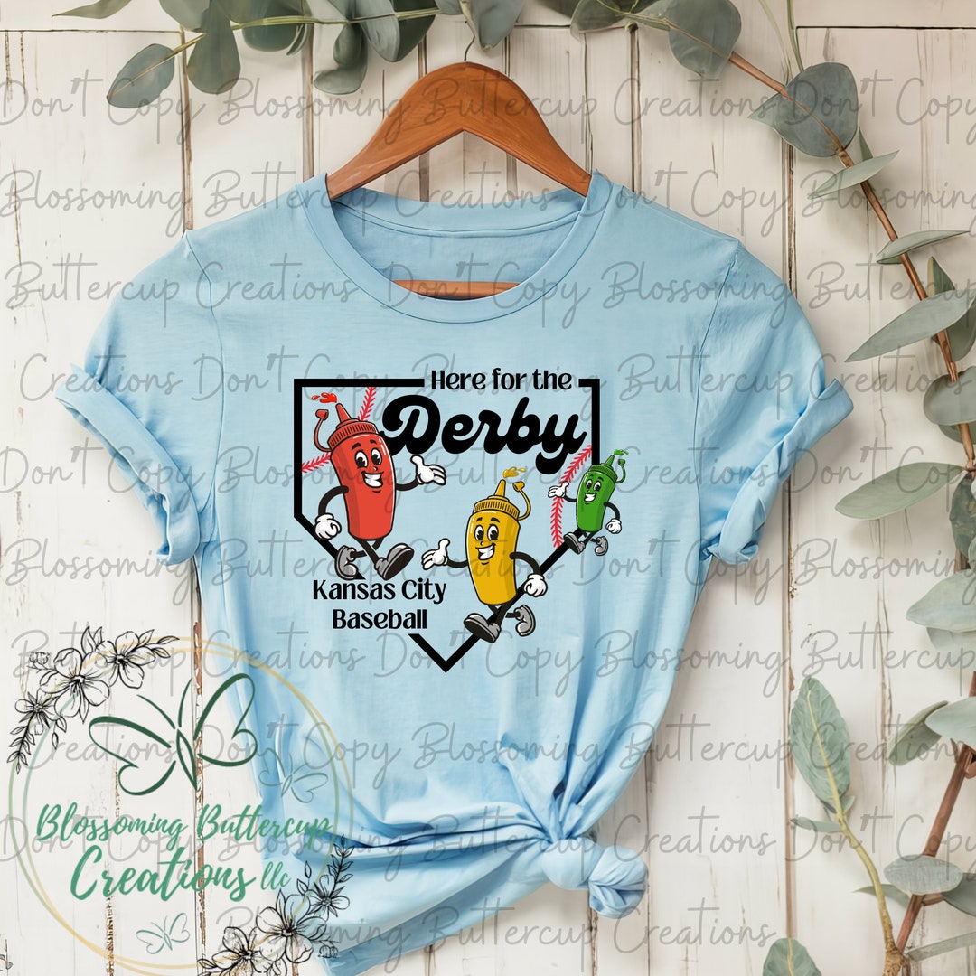 KC Royals Derby Shirt, Royals Team Ketchup, Team Mustard Shirt, Team ...