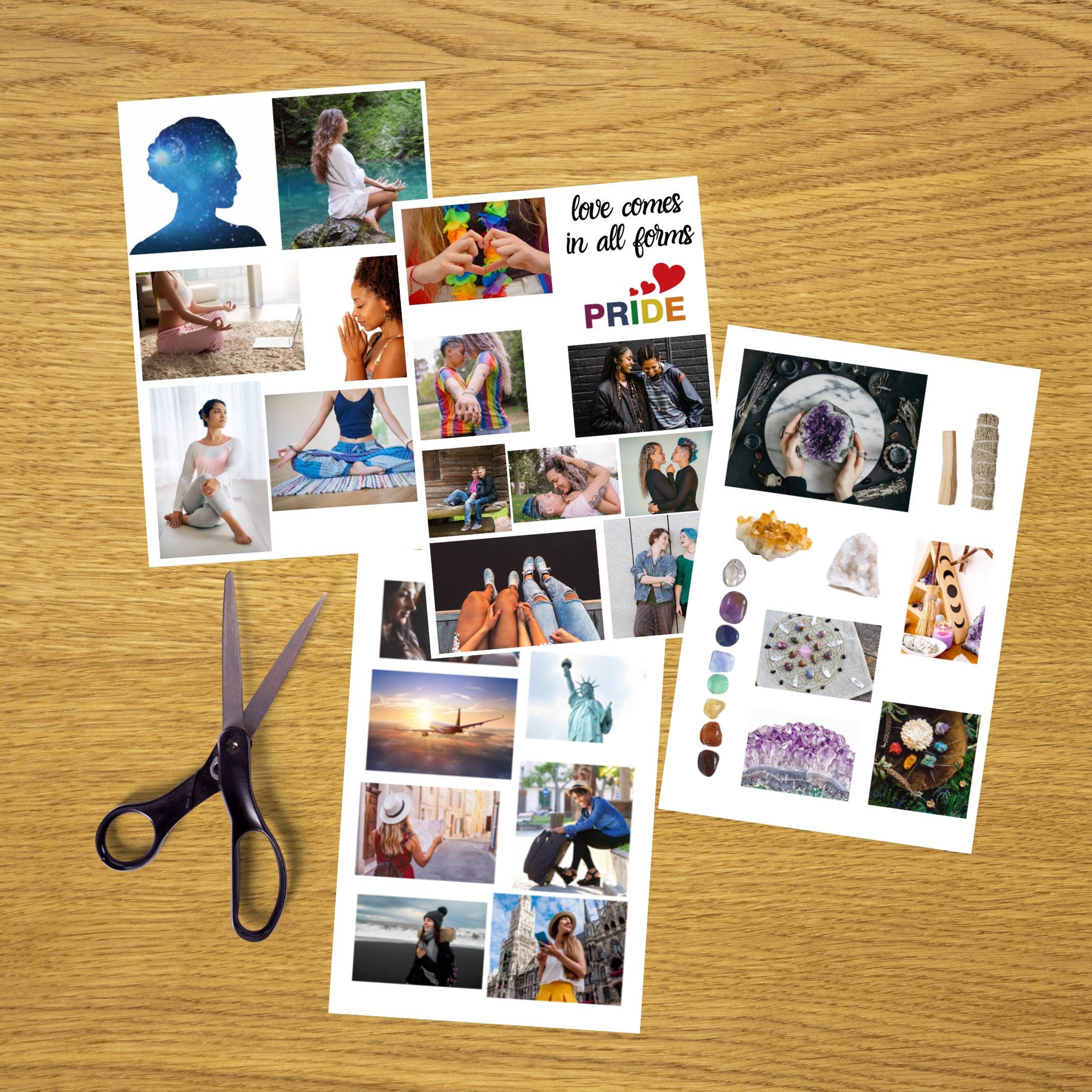 Vision Board Printables Personal Pack / Law of Attraction / - Etsy España