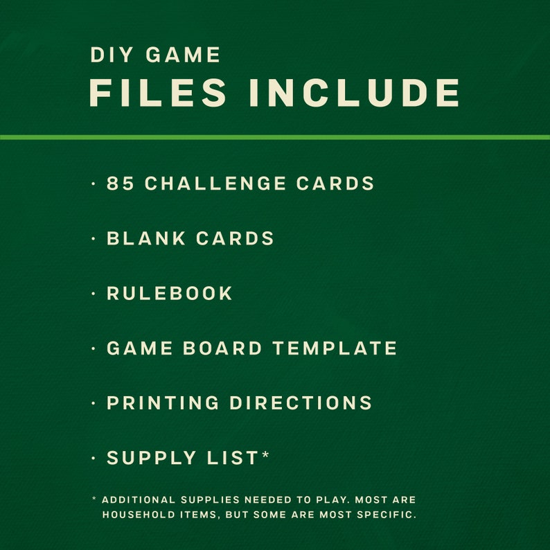 Chardee Macdennis Game – DIY Version - Etsy