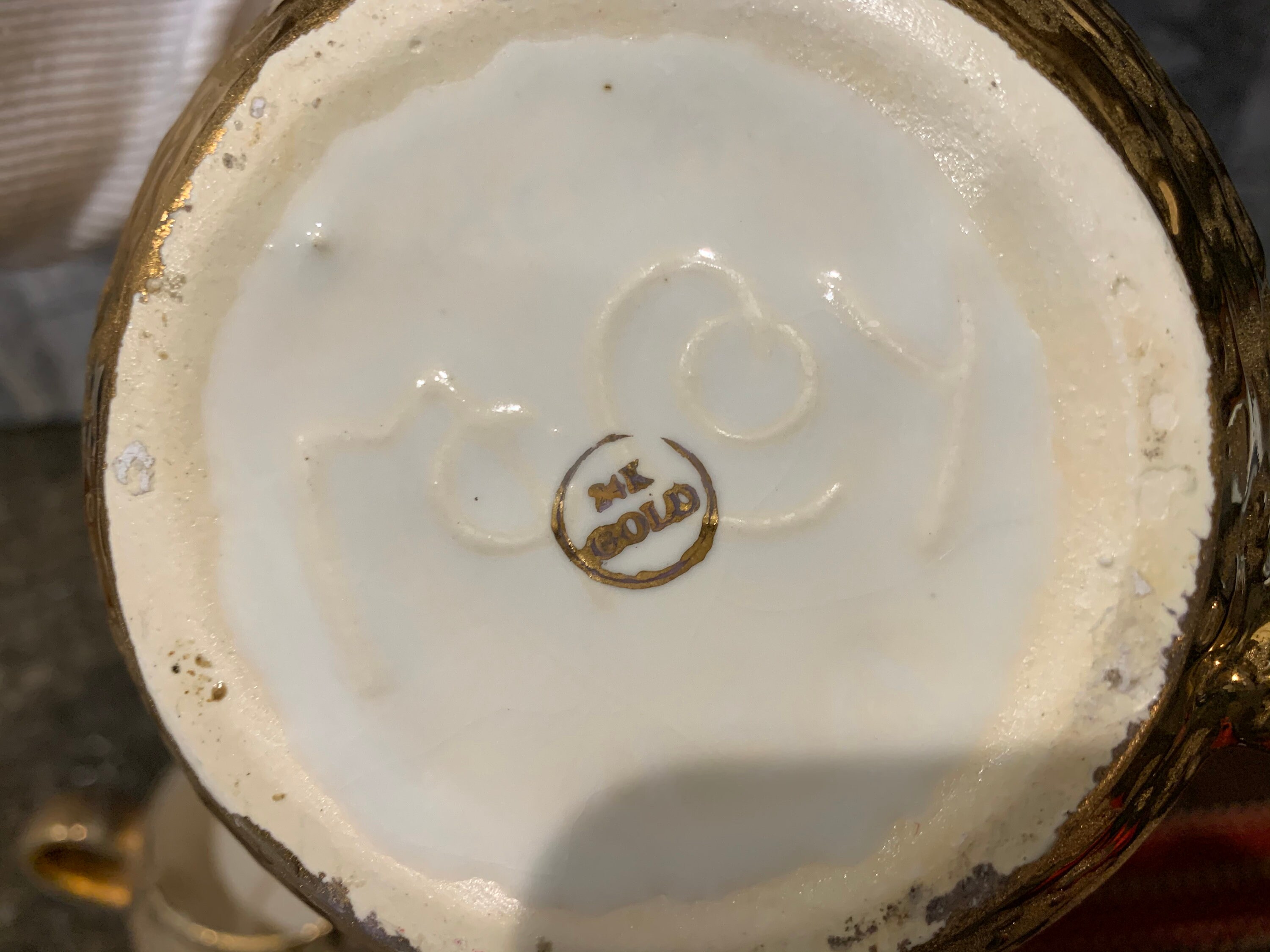 Mccoy Vintage 24k Gold Plated Tea Set - Etsy