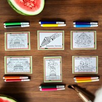 Palestinian Henna Welcome Sign- Arab Henna- Tatreez- Olive Trees- Arab ...