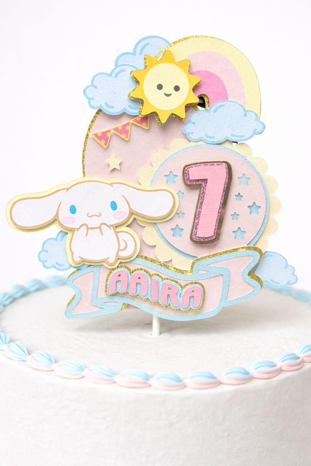 Cinnamonroll Cake Topper / Cinnamon Roll / Sanrio Cake Topper / Kawaii ...