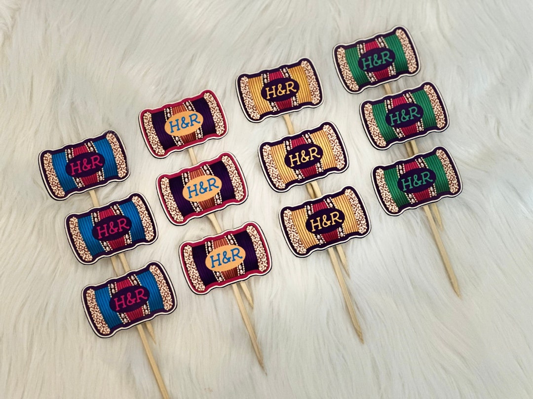 Personalized Mithai Toppers / Desi Wedding / Sweet Toppers / - Etsy