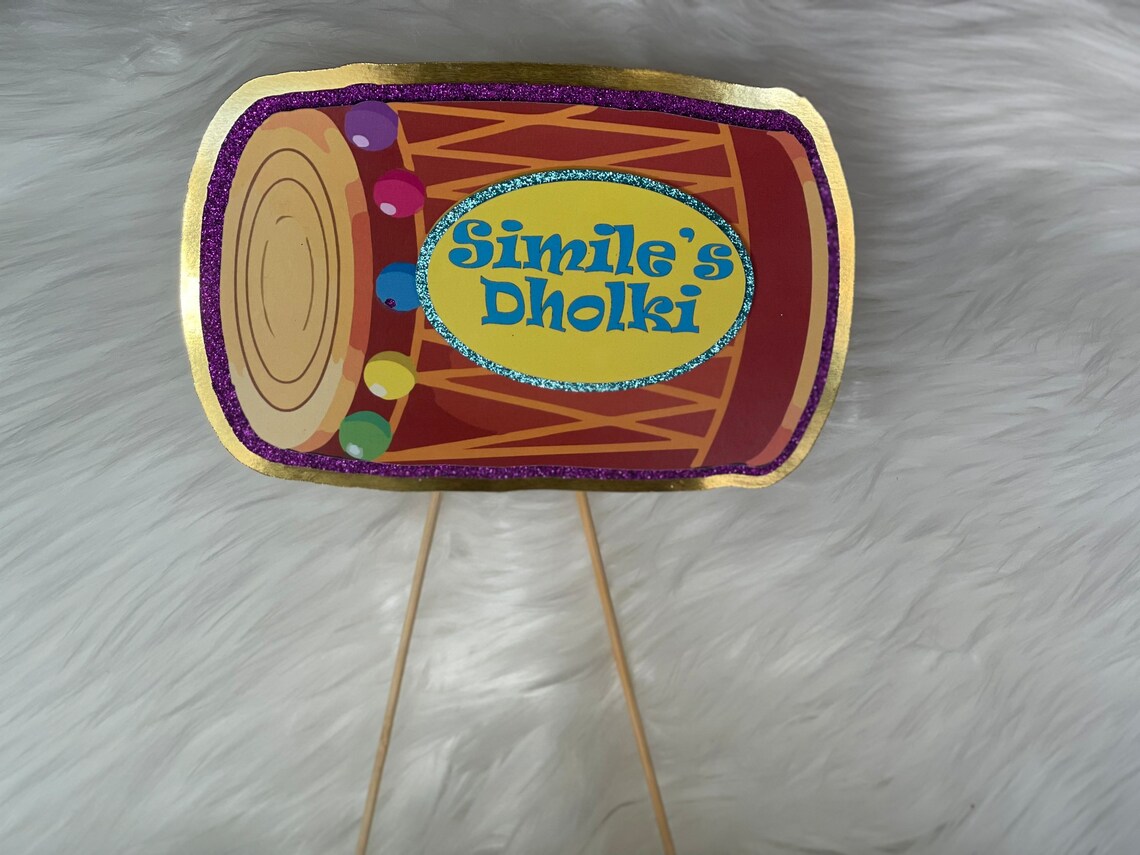 Personalized Mithai Toppers / Desi Wedding / Sweet Toppers - Etsy