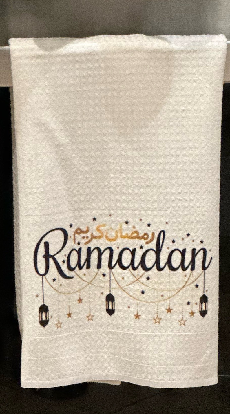 Ramadan Kitchen Towels / ,ramadan Decoration / Eid Decoration / Islamic ...
