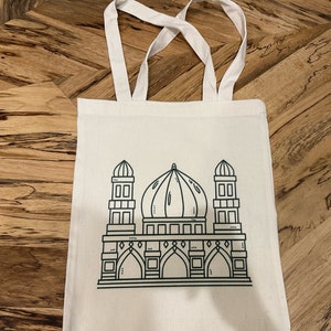 Custom Ramadan Tote / DIY Ramadan Bag / Taraweeh Bag / Ramadan Favors ...