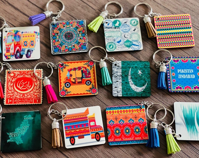 Pakistan Keychains - Etsy