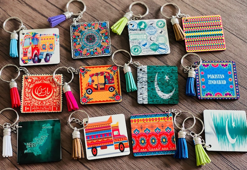 Pakistan Keychains - Etsy
