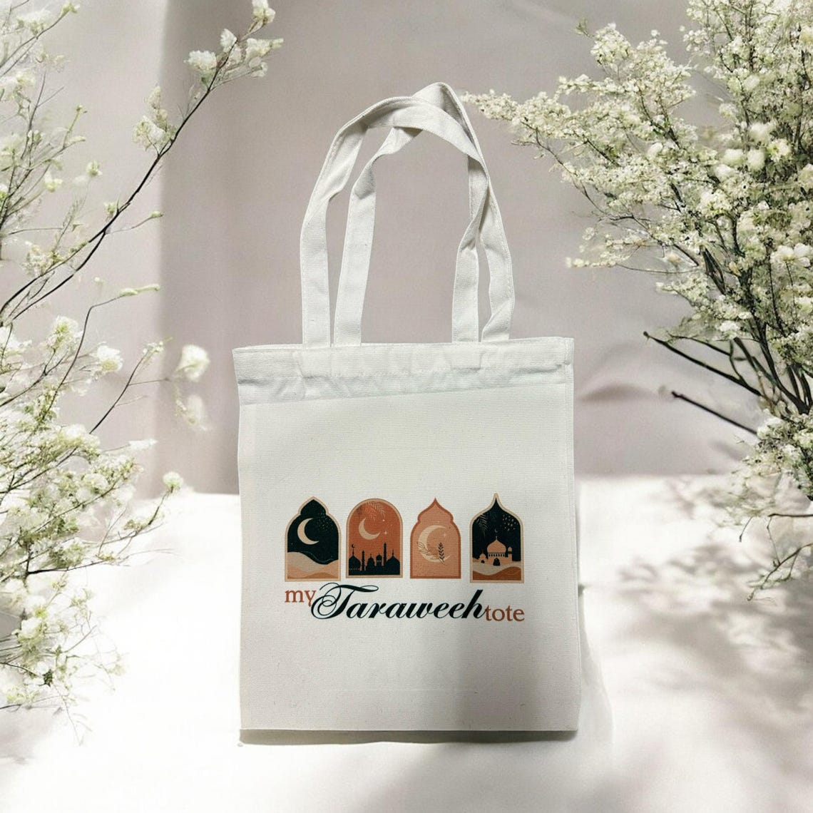 Custom Ramadan Tote / DIY Ramadan Bag / Taraweeh Bag / Ramadan Favors ...