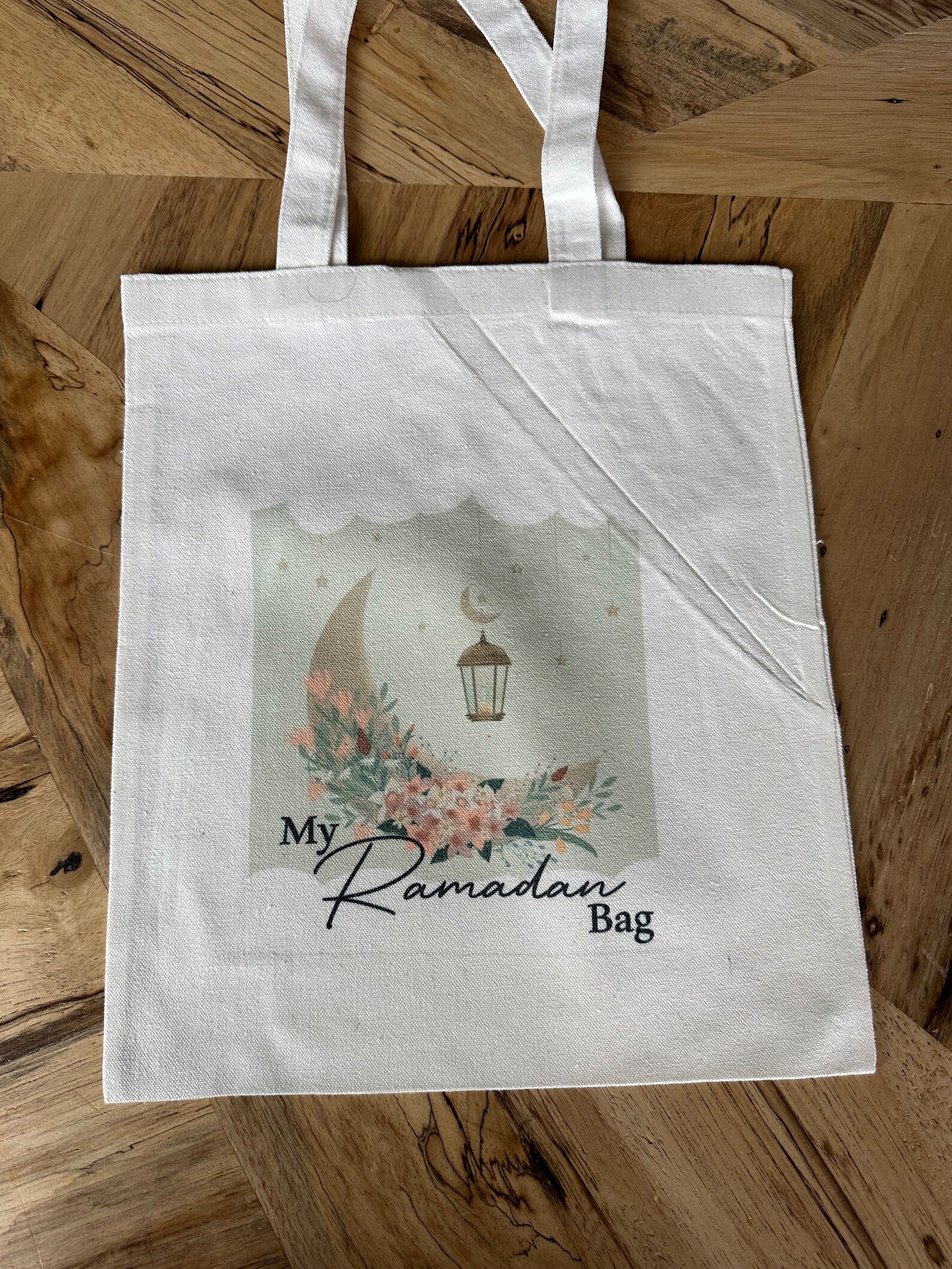 Custom Ramadan Tote / DIY Ramadan Bag / Taraweeh Bag / Ramadan Favors ...