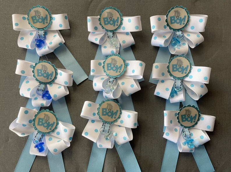 Baby Shower Guest Pins | Etsy
