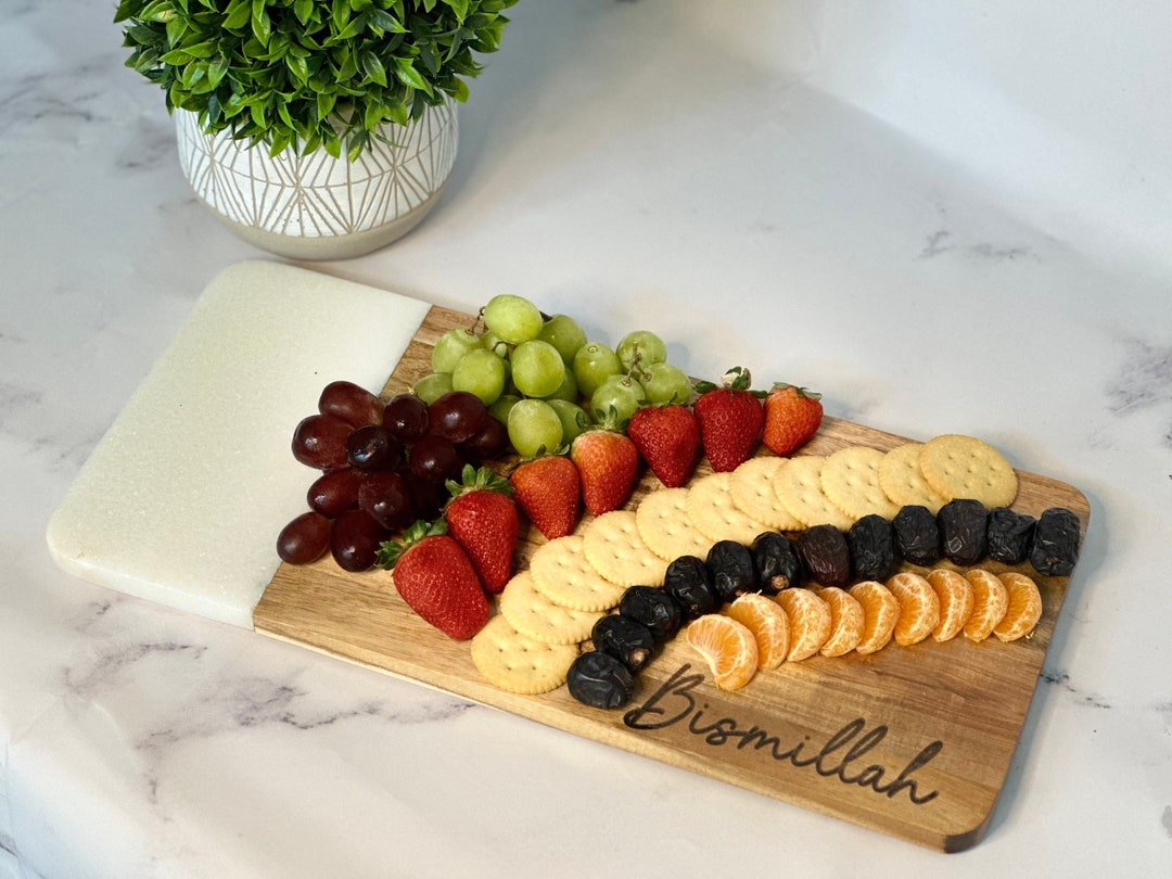 Personalized Engraved Charcuterie Board / Bismillah Cutting Board ...