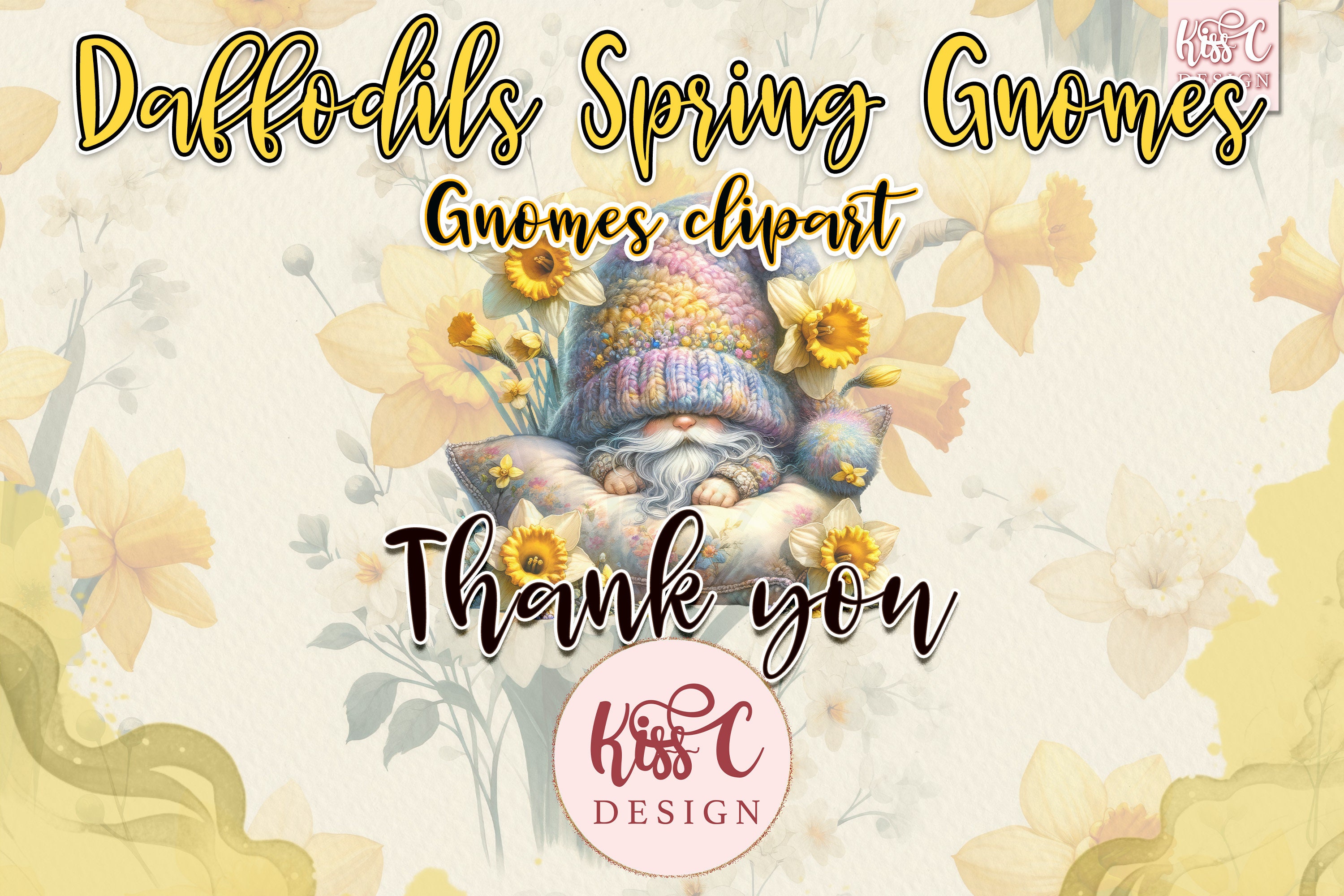 Watercolor Spring Gnomes PNG Clipart. Gnome PNG Bundle. Spring Season ...