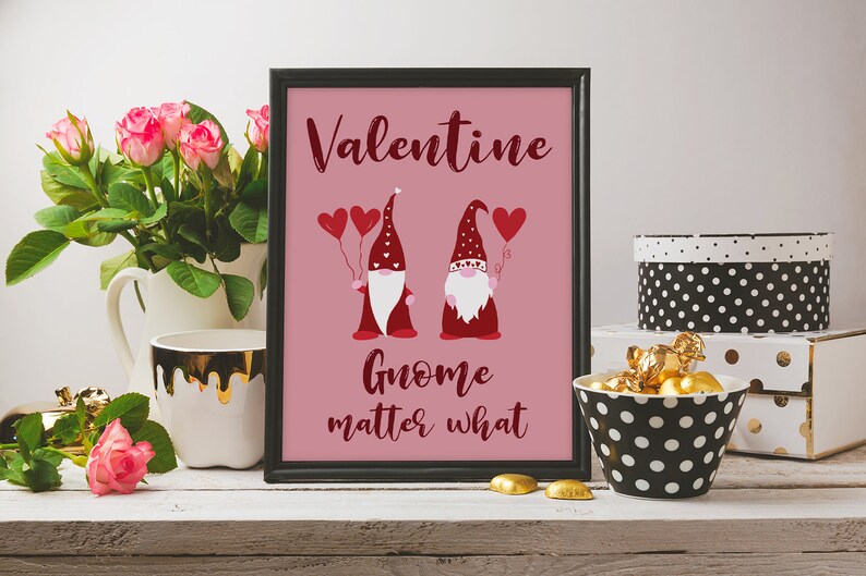 Valentine Gnomes SVG Bundle | Valentine Svg Bundle | Make Your Own ...