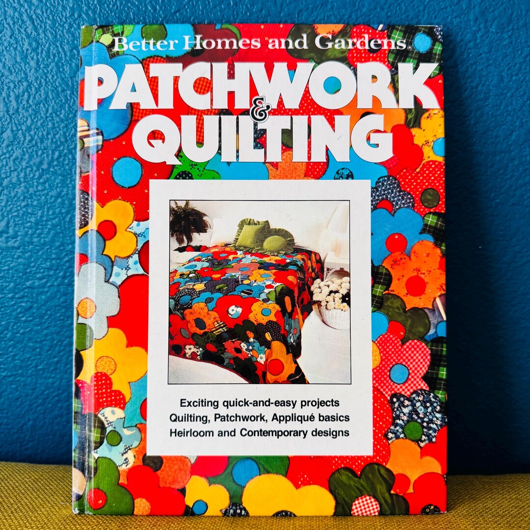 Vintage Better Homes and Gardens Quilting & Patchwork Sewing Instruction Book MCM Linens ...