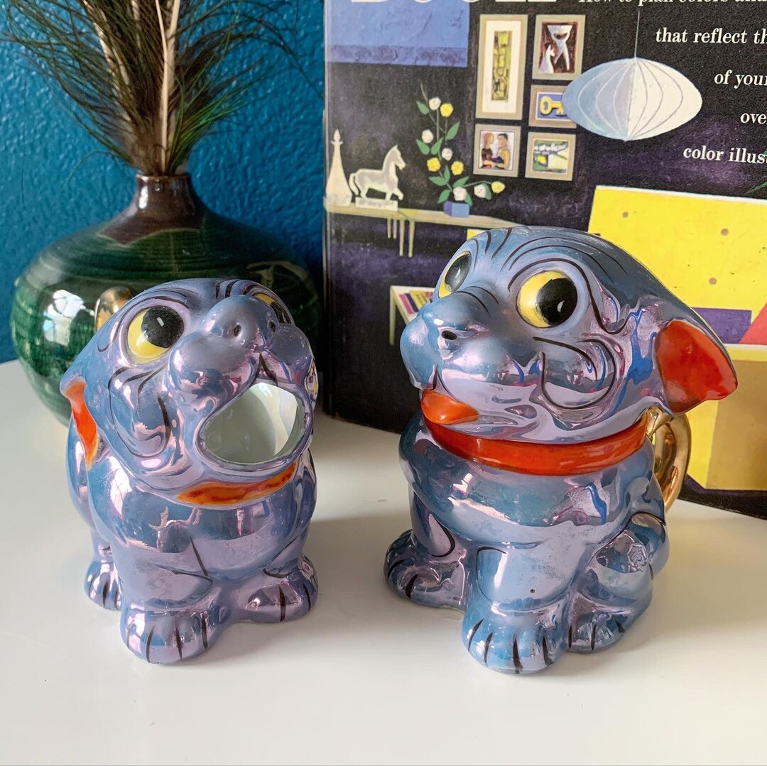 Bonzo the Dog Creamer/sugar Set Cartoon Character Made in Japan - Etsy