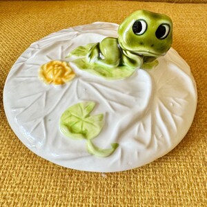 Vintage Neil the Frog Sears Roebuck 1978 Ceramic Small Canister 6.5 ...