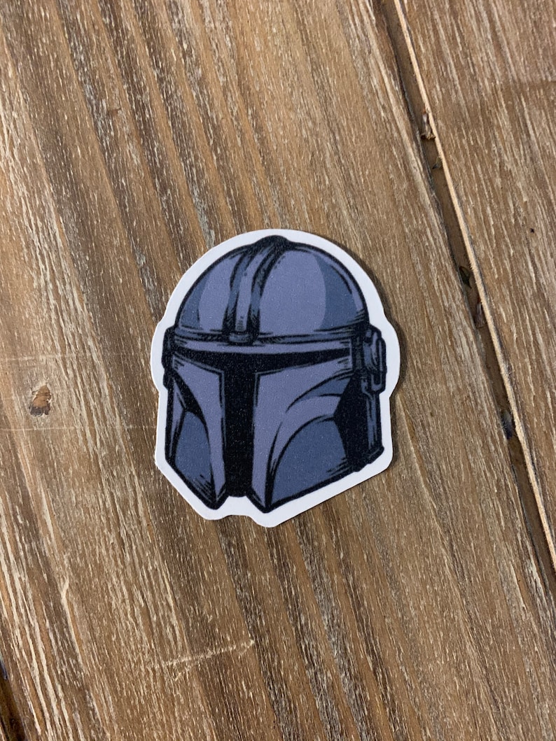 Mandalorian Stickers Baby Yoda Sticker Mando Helmet This is - Etsy