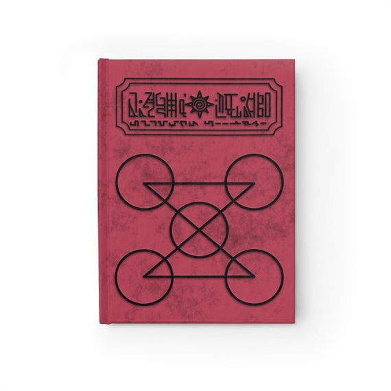 Pink Spellbook Anime Idea Gift Anime Cosplay Journal Ruled - Etsy