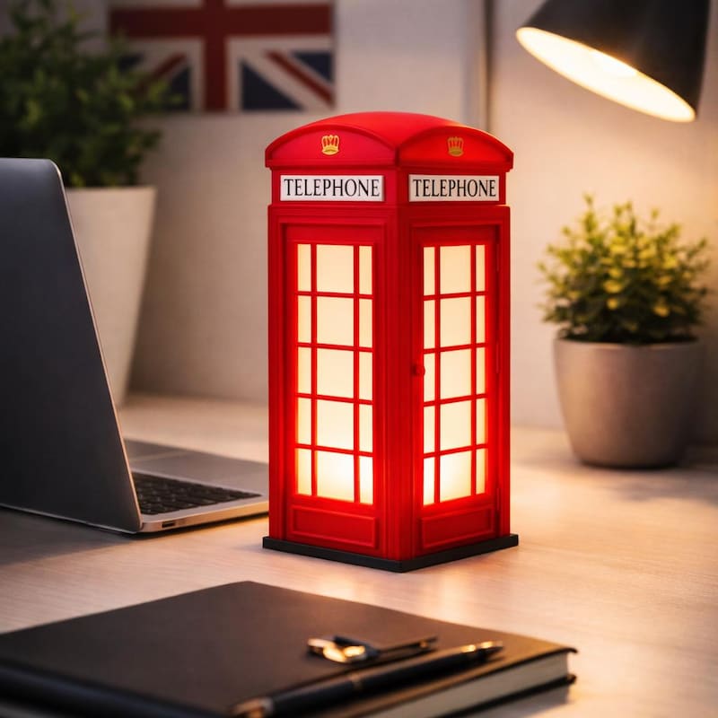 British Telephone Box Print - Etsy