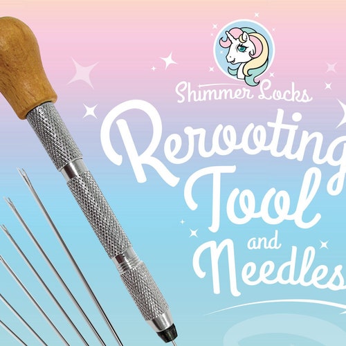Rerooting/rehairing Tool for Dolls Includes SIX 6 Needles - Etsy