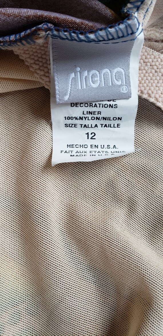 SIRENA One Piece Swimsuit Aztec Tribal Geometric High… - Gem