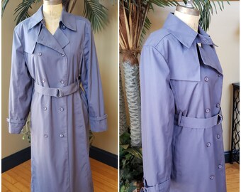 London Fog Blue Jacket - Etsy