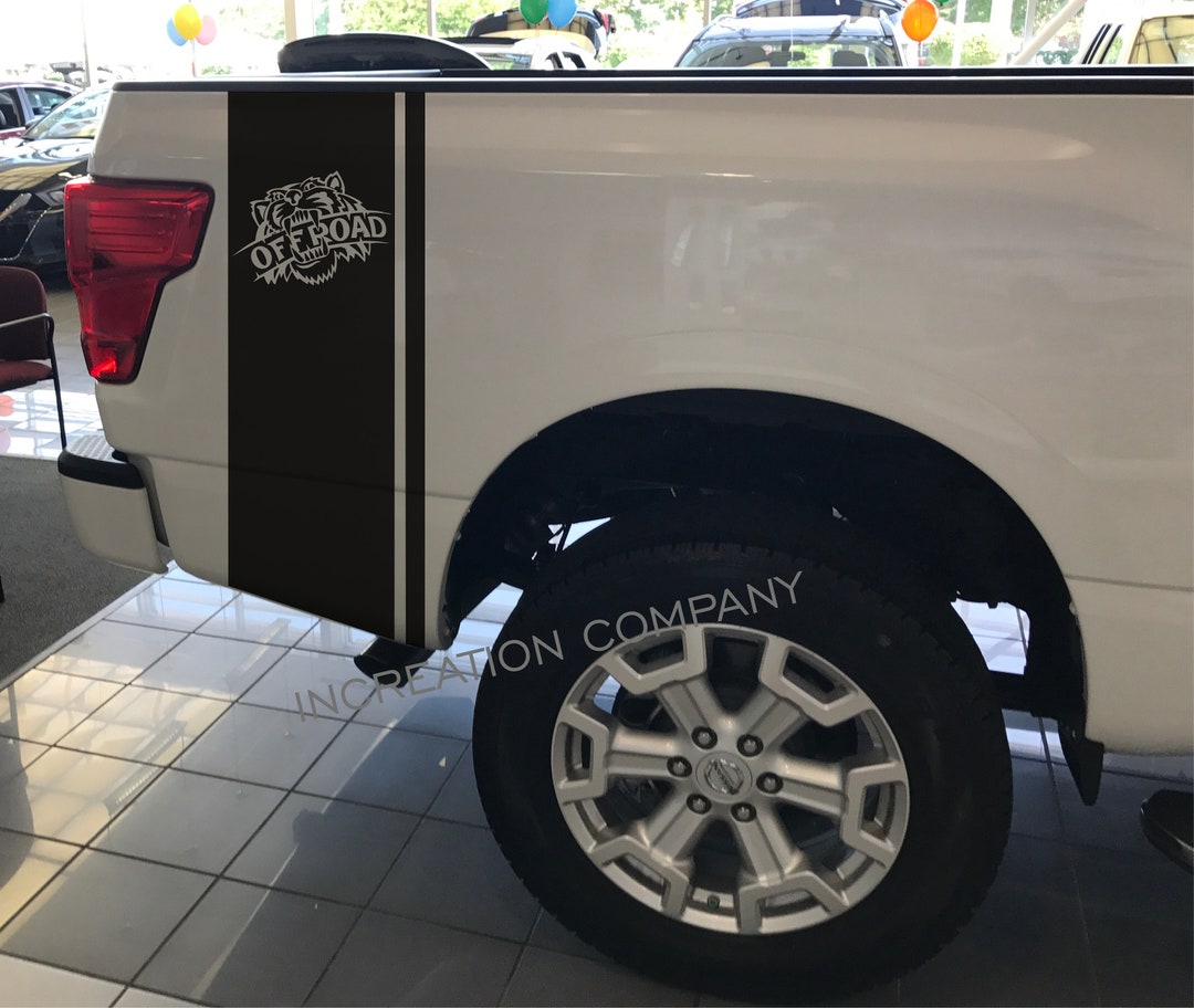 Lion off Road Truck Decals, Sport Racing Stickers Stripes - Etsy