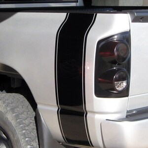 Plain Truck Side Bed Vinyl Stripes 4x4 off Road Racing Decals Stickers ...