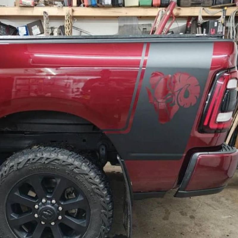 Ram Rebel Decal - Etsy