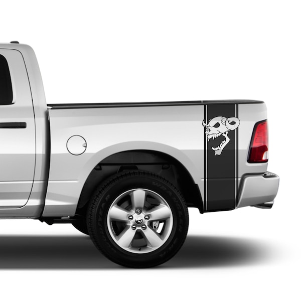 Ram Truck Skull Decals - Etsy