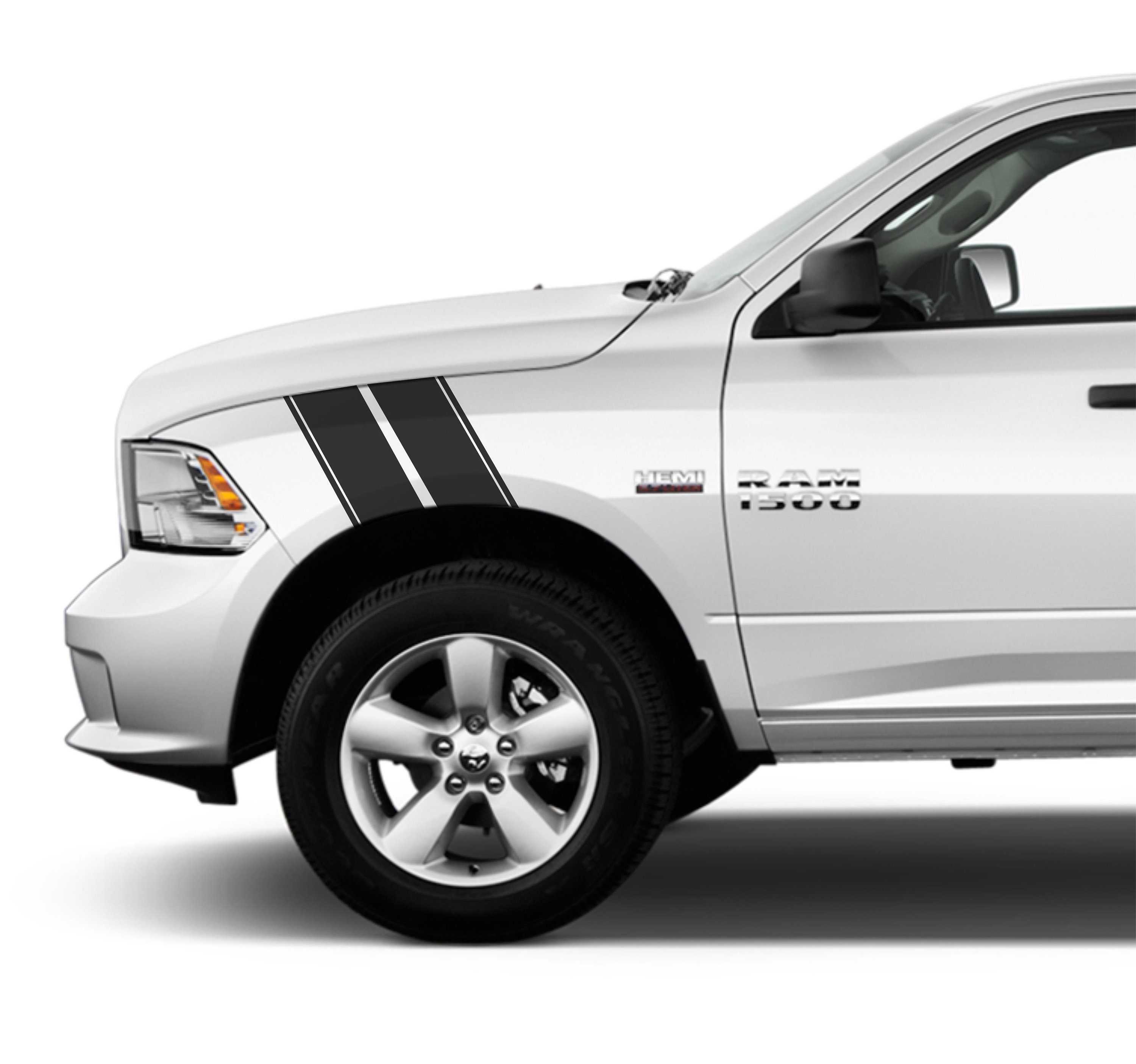 Hash Marks Truck Vinyl Decals Stripes, Pinstriped Car Fenders Racing ...