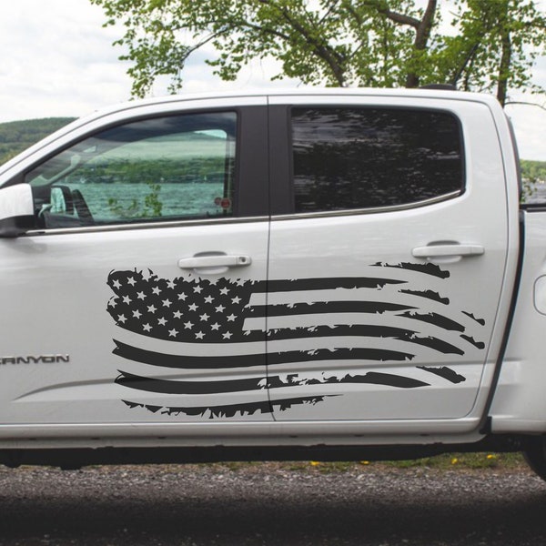 American Flag Decal - Etsy