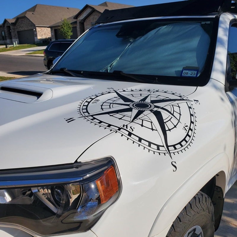 Compass Decal - Etsy
