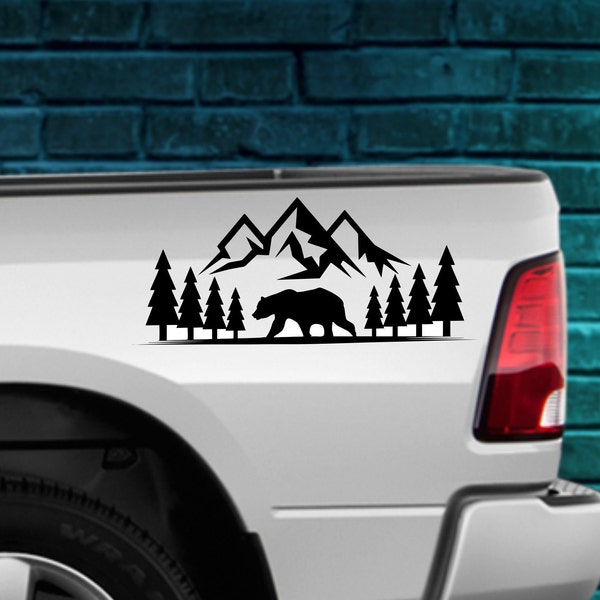 Wildlife Truck Window Decals - Etsy
