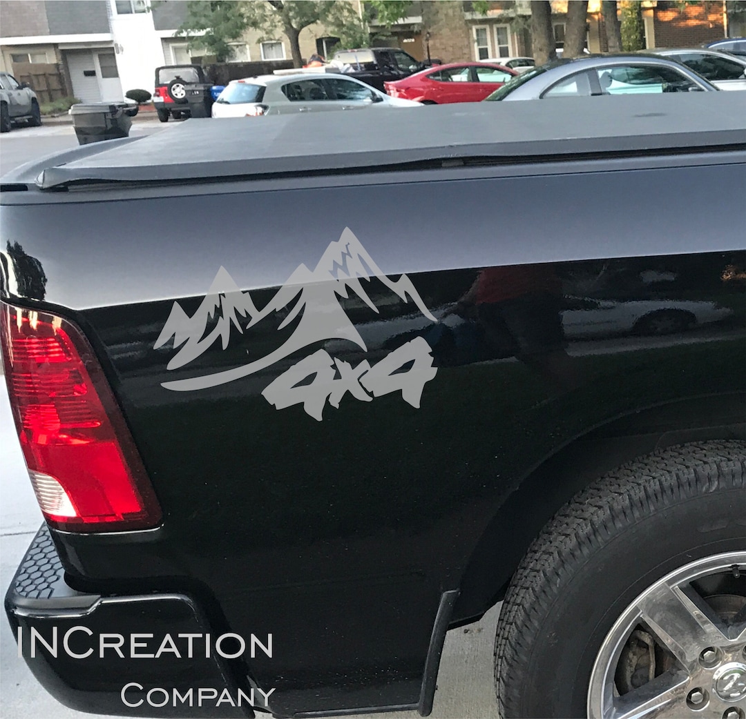 4x4 off Road Truck Decals, Mountains Stickers, Car Graphics - Rally ...