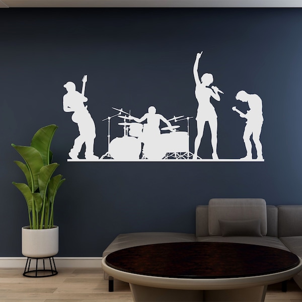 Rock Band Stickers - Etsy