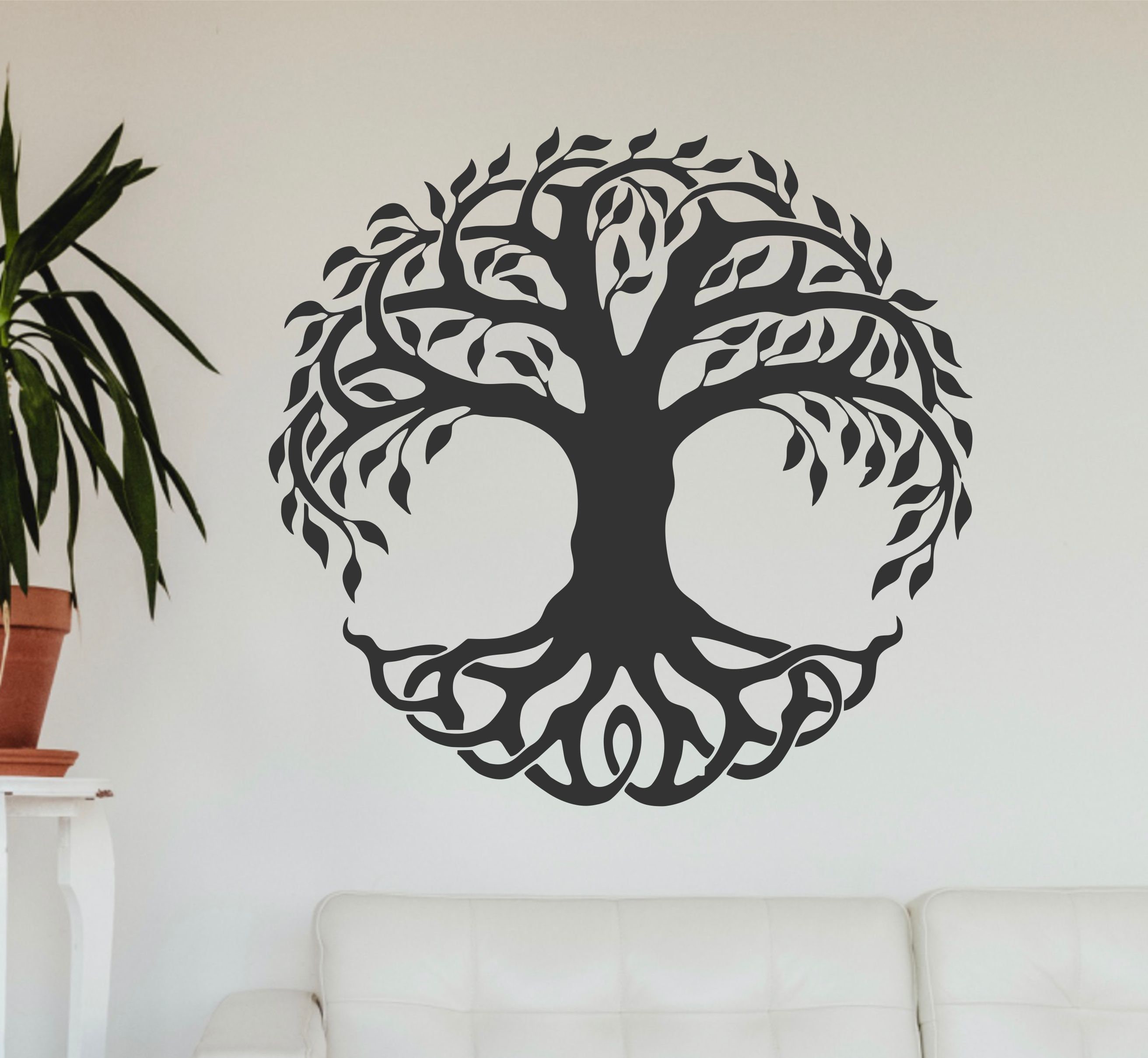 The Tree Of Life Vinyl Decal Rv Car Wall Sticker Removable Etsy