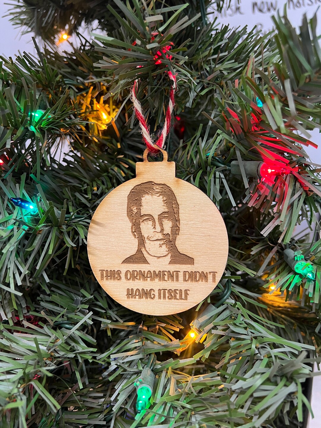 This Ornament Didnt Hang Itself Ornament 2024 Ornament Christmas Tree ...