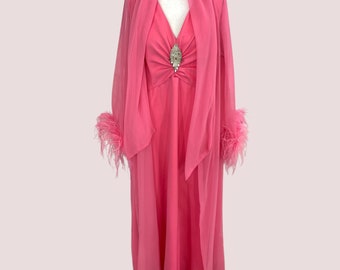 Hot Pink Rhinestone Dress - Etsy