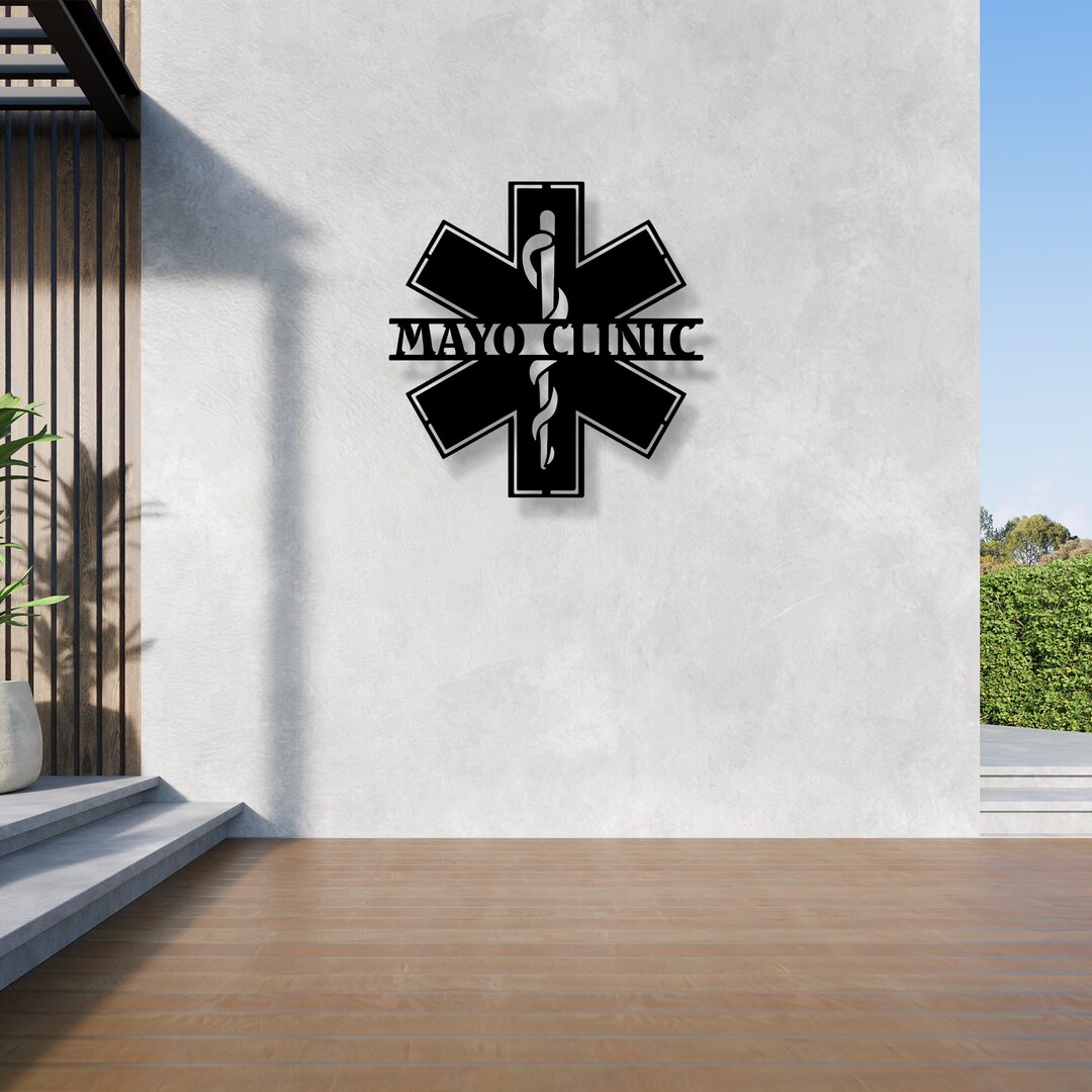 Personalized Medical Clinic Metal Name Sign, Custom Doctor Name Sign ...
