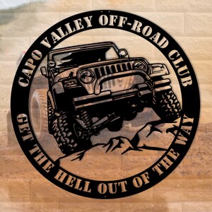 Personalized Metal Sign for Garage Custom off Road Bar Metal - Etsy