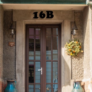 Metal House Number Sign, House Number Metal Custom Sign, Personalized ...